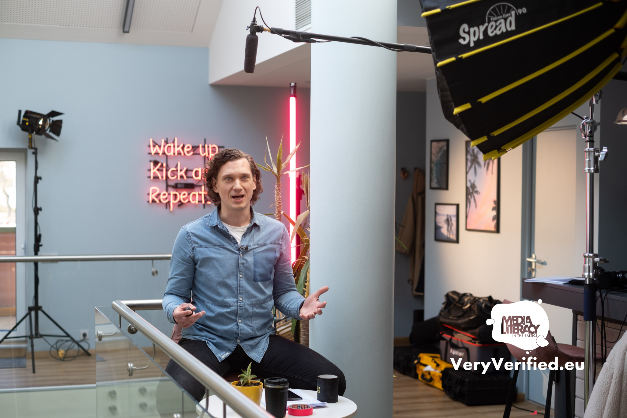 Online media literacy course “Very Verified” was presented to VMU students in Lithuanian ...